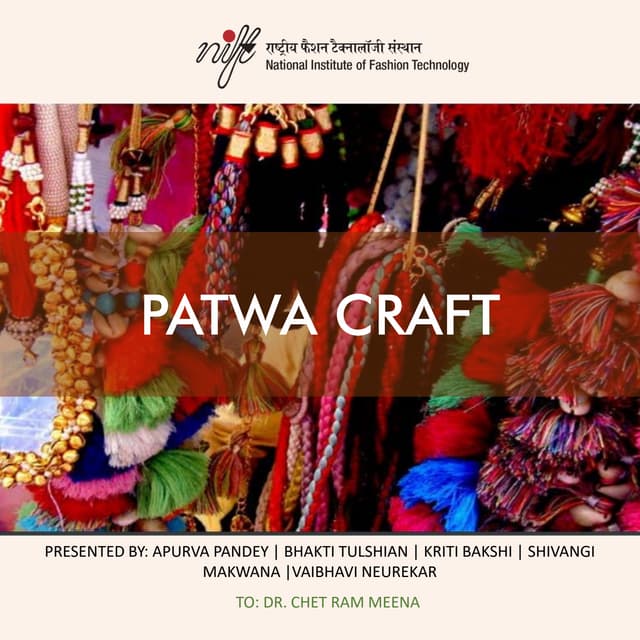 Patwa craft - India | PDF