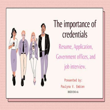 PAU-DEMO (1) THE IMPORTANCE OF CREDENTIALS.pptx