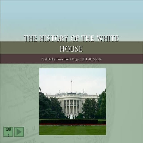 White house | PPTX