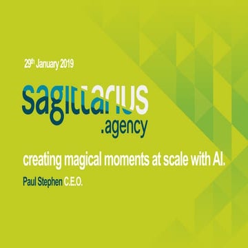 Creating Moments of Magic at Scale with AI | PPT