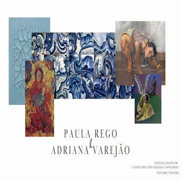 paula rego & adriana varejão - slide sobre exposição | PDF