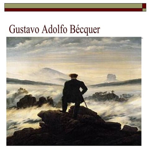 Biografía de Gustavo Adolfo Bécquer | PPT