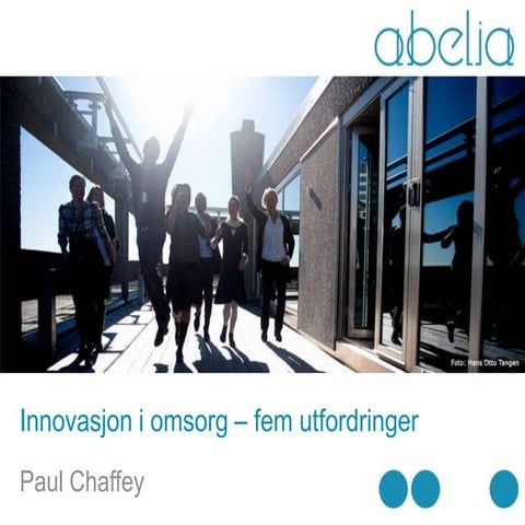 Paul chaffey velferdsteknologi visma-telenor 28.11.2011