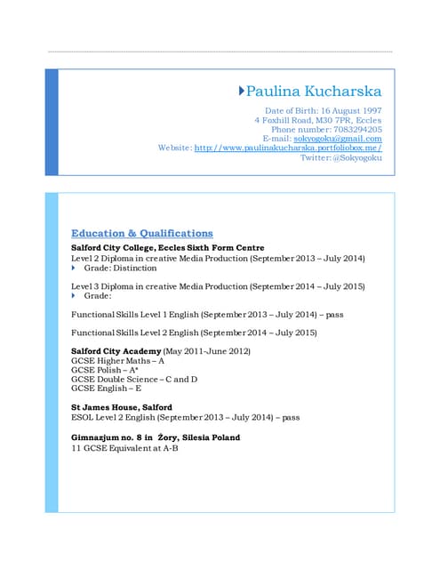 Resume | PDF