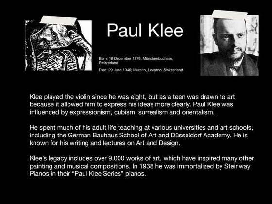 Paul Klee Introduction | PPT