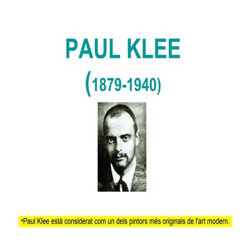 Paul klee | PPT