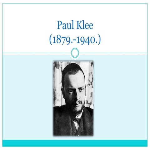 Paul Klee ppt | PPT