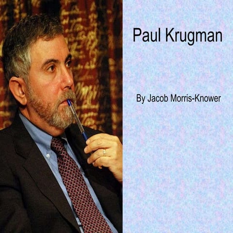 Paul Krugman Power Point | PPT