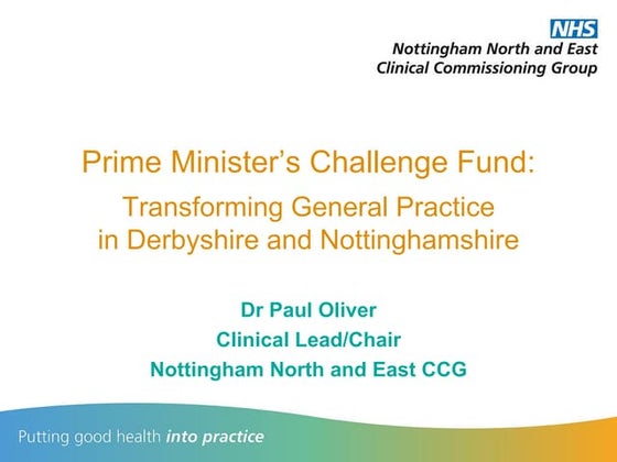 Bob Klaber and Mando Watson: Child health general practice hubs | PDF