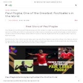 Paul Pogba, One of the Greatest Footballers in the World.pdf