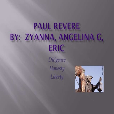Paul revere | PPTX