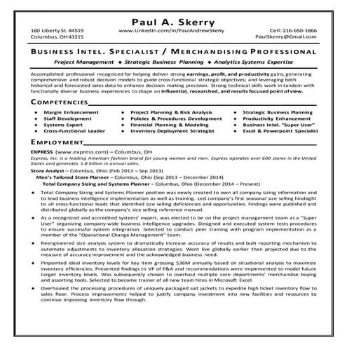 Paul Skerry Resume'15 | DOCX