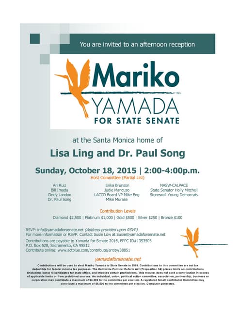 Flyer - State Senate Townhall | PDF