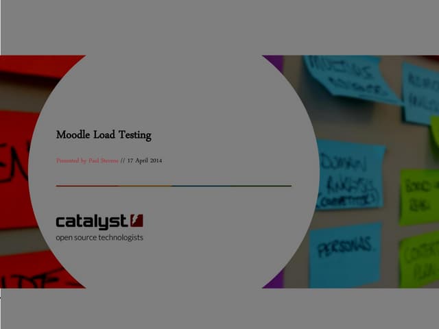 Managing Moodle Performance Testing Paul Stevens Pdf Operating