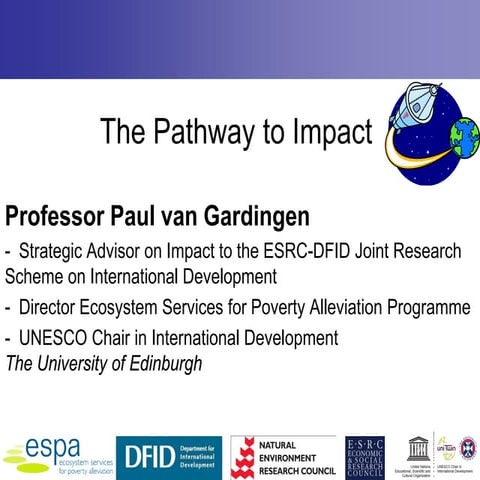 The Project Impact Pathway | PPTX