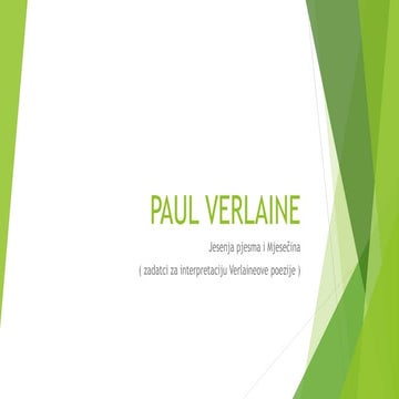 Paul Verlaine | PPTX