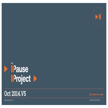 Response Marketing || Pause Project V5 | PPT