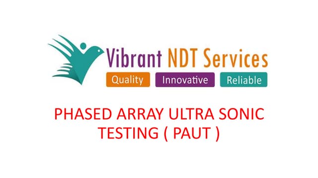 Phased Array Ultrasonic Testing Presentation | PDF