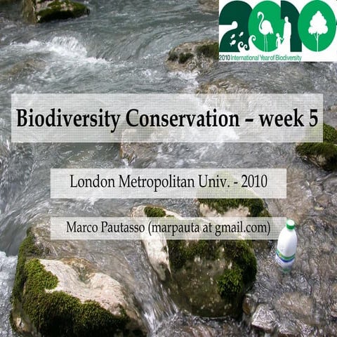 Conservation biology of freshwater and marine ecosystems | PDF | Zoos ...
