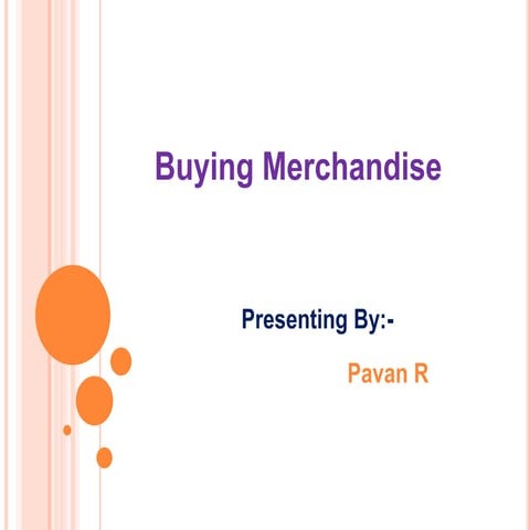 Buying Merchandise | PPTX