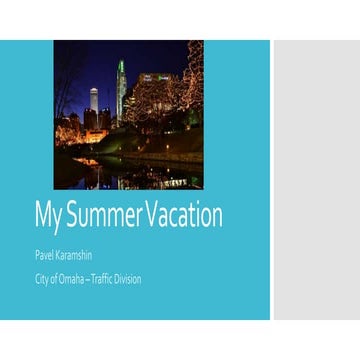 2018 MATC Intern Program - Pavel Karamshin | PPT