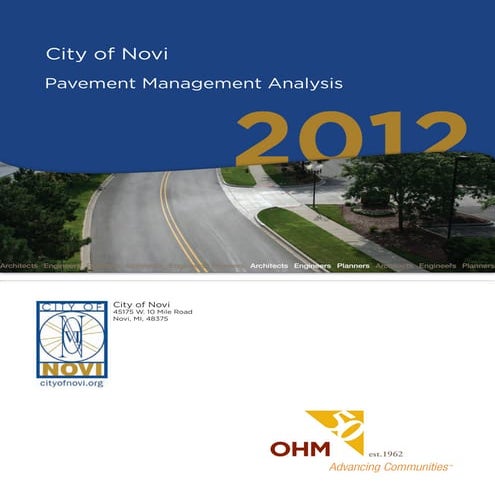 Franklin Pavement Management Presentation | PDF