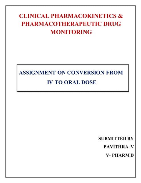 Nomograms and tabulations in design of dosage regimens | PDF ...