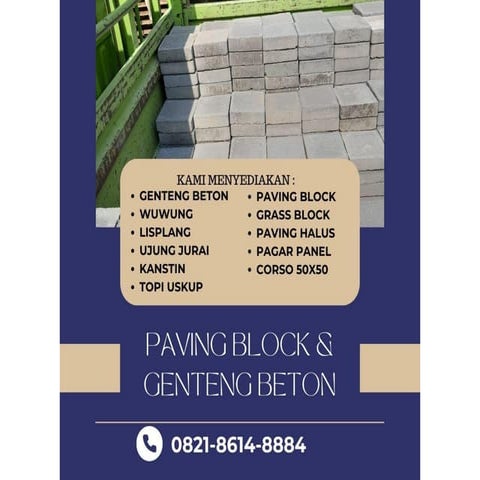 Paving Beton Pilihan Ramah Lingkungan untuk Pembangunan Berkelanjutan | PDF