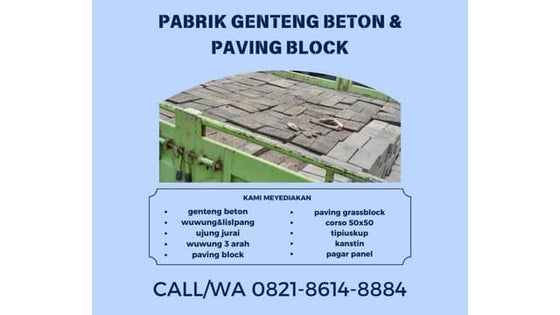 Produksi Paving Block Garasi Kota Batu | PDF