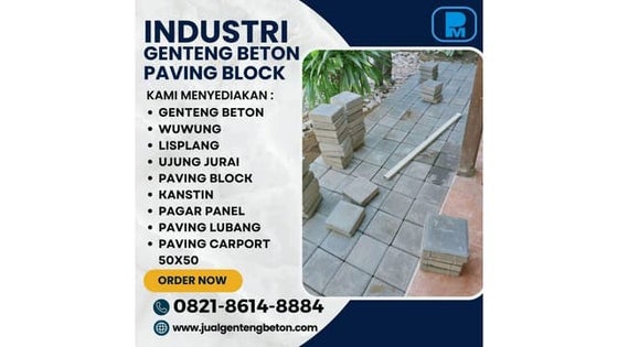 Transformasi Ruang dengan Beragam Jenis Paving Block | PPT