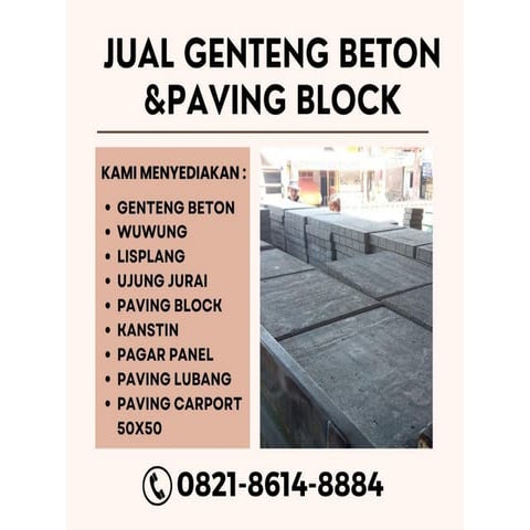 Paving Block Jenis, Kegunaan, dan Tips Memilih | PPT