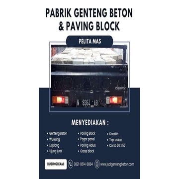 Paving Block Rumput | PPTX