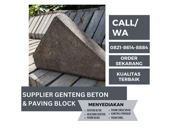 Toko paving block warna hitam Malang | PPT