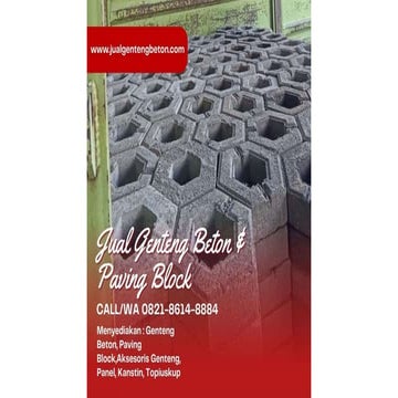 Paving Block Segi Enam Pengiriman ke Batu | PPTX