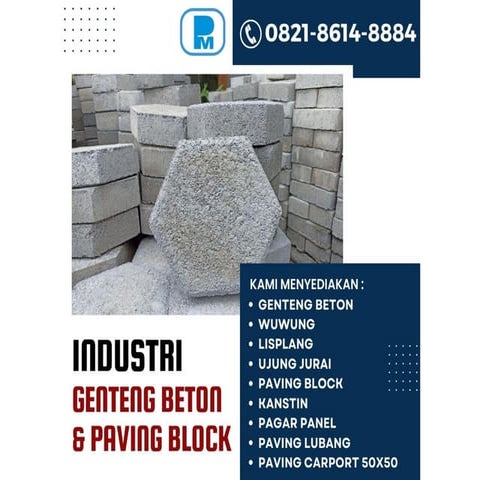 Paving Block Uskup Pengiriman ke Ampelgading | PPT