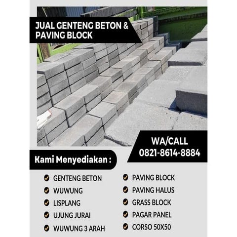 KUAT, Paving Taman Rumah Terdekat di Batu | PDF