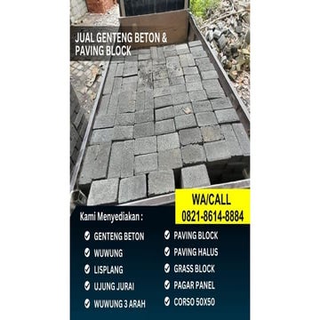 Lantai Garasi Kuat dan Anti Licin dengan Paving Block | PDF