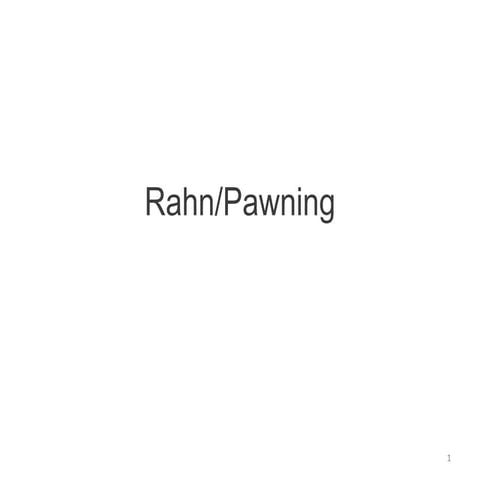 Pawning - Rahn | PPTX