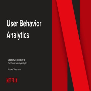 User Behavior Analytics Ppt