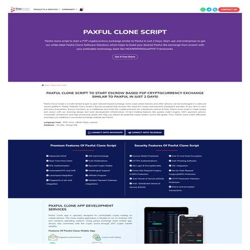 Paxful clone script | PDF