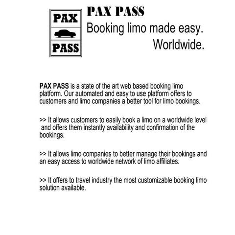 PAX PASS | PPT