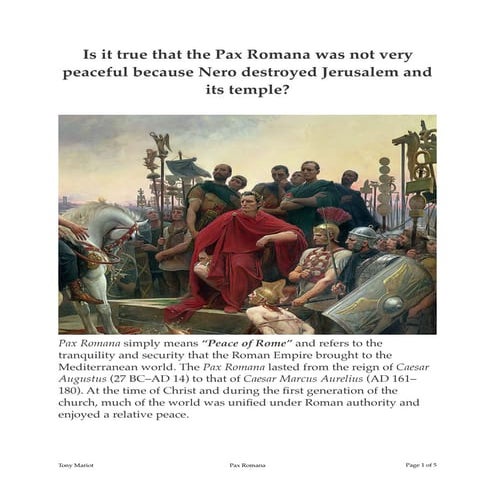 Pax Romana | PDF