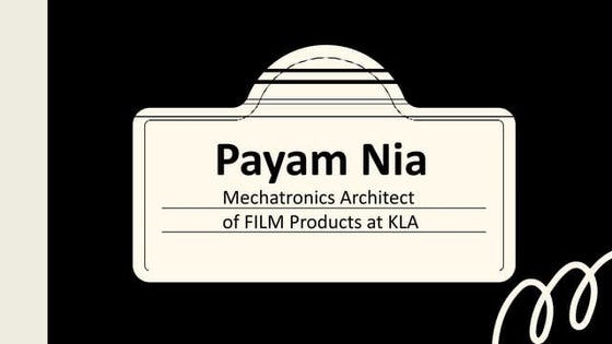Payam Nia - An Accomplished Professional From Pleasanton, CA.pdf