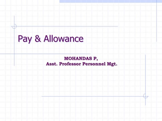 Transfer travelling allowance | PPT