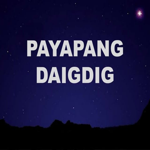 Payapang Daigdig | PPTX
