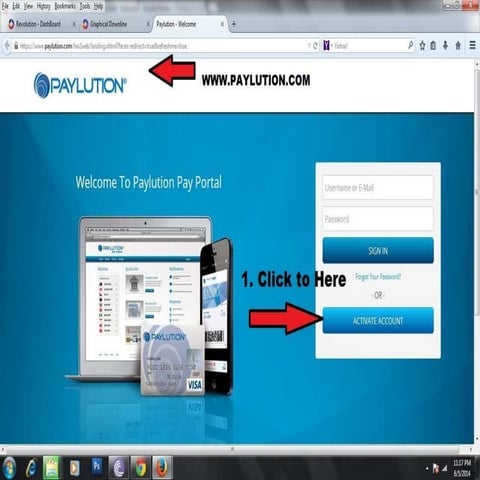 Paylution Activation Process | PPTX