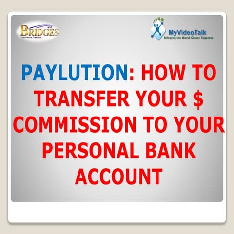 Paylution transfer funds | PPT