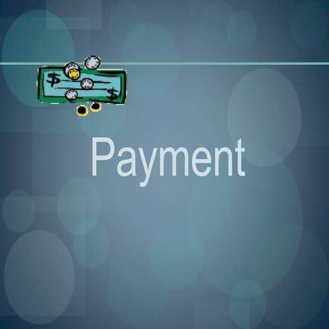 Payment | PPTX | Credit Cards | Personal Debt