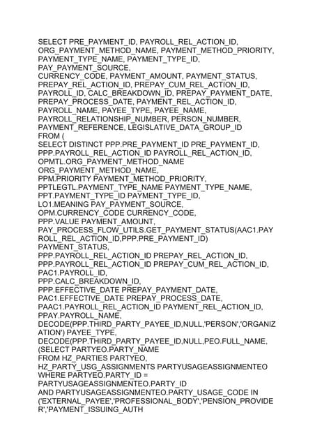 Query All Roles And Duties And Privileges Oracle Fusion Cloud Pdf