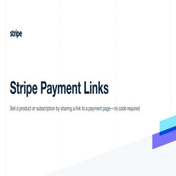 Stripe Payment Linksとは？ | PPT